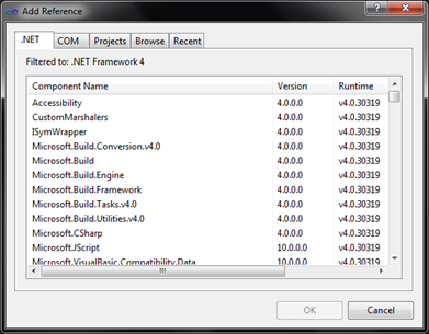 “Searchable Add Reference” dialog using Visual Studio 2010 Productivity Power Tool | Kunal Chowdhury